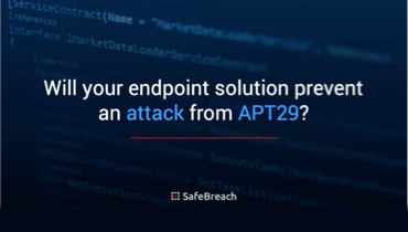 MITRE APT29 Endpoint Evaluation Demo - SafeBreach
