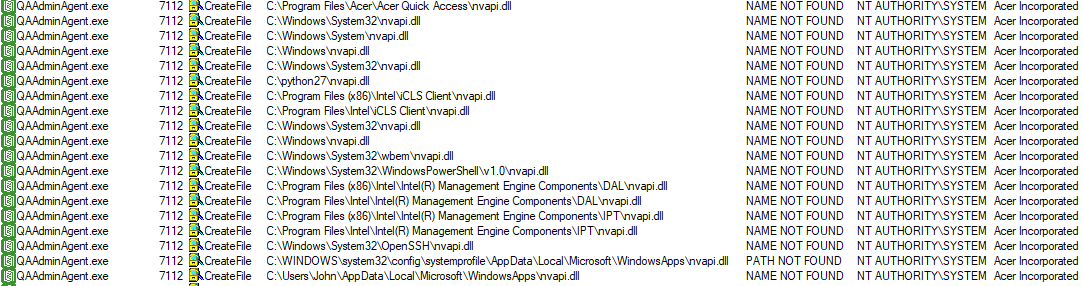 Acer Quick Access - DLL Search-Order Hijacking and Potential Abuses ...