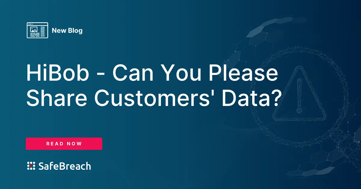 HiBob Vulnerability - Exposing Customer Data | SafeBreach
